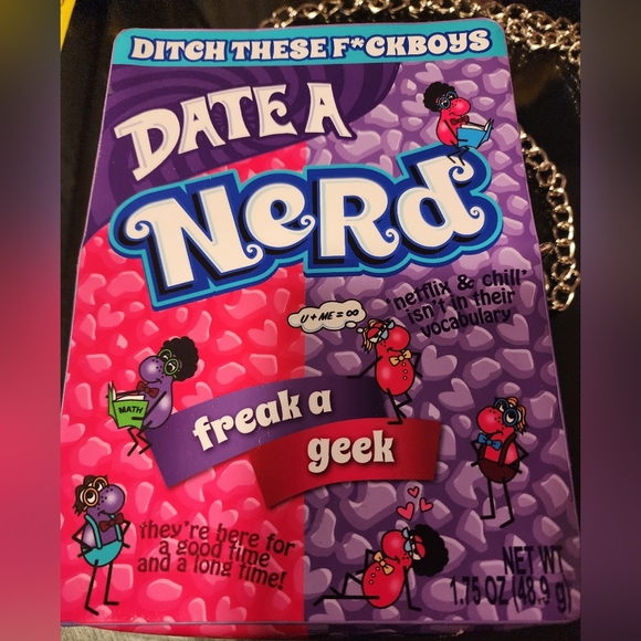 Dolls Kill | Bags | Nwt Ditch These Fckboys Date A Nerd Freak A Geek ...
